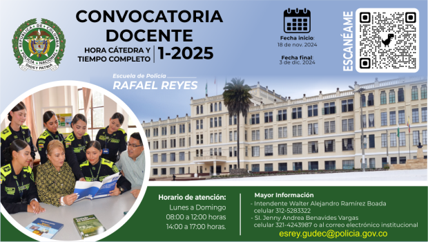 Escuela Rafael Reyes (ESREY) | Policía Nacional de Colombia