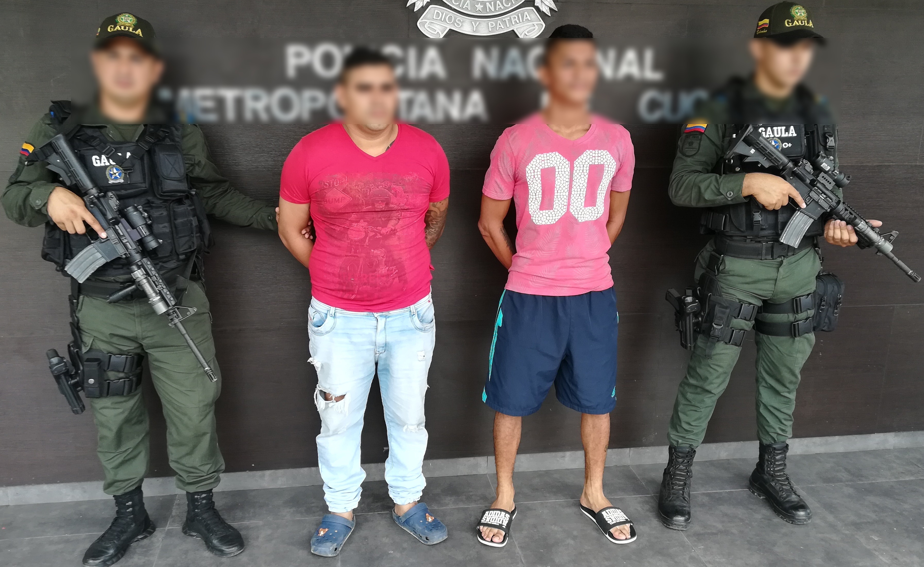 Con El Grupo Gaula En Cúcuta Fueron Capturados En Flagrancia Dos