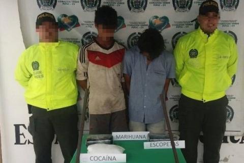 Policía Nacional en flagrancia logra captura de “pipe” y “el rolo ...