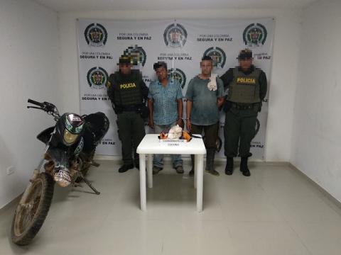 Capturamos dos personas con 2.000 dosis de Clorhidrato de Cocaína ...