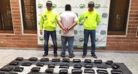 Incautamos 34 8 Kilos De Marihuana Policía Nacional De Colombia